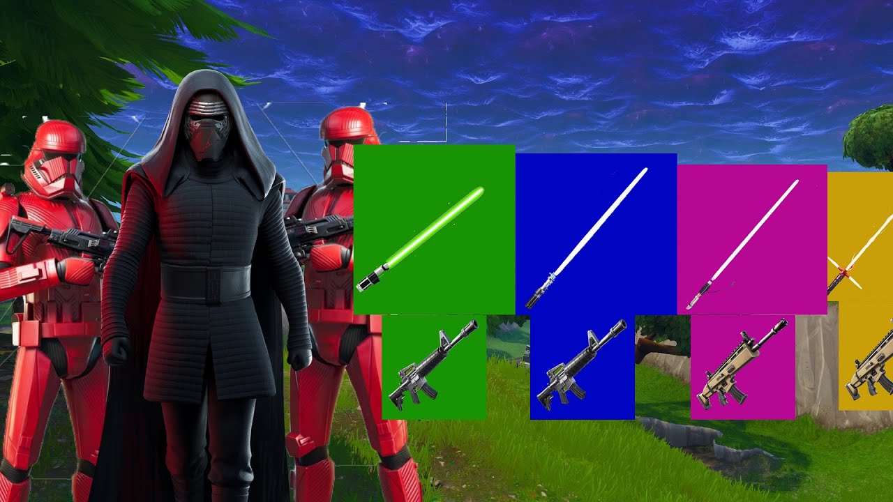 Random Lightsaber Challenge - YouTube