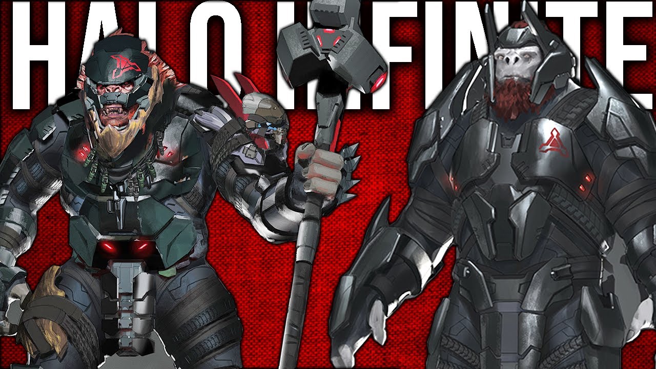 Halo Infinite - Nuevos Enemigos "Hyperius y su Hermano" - YouTube