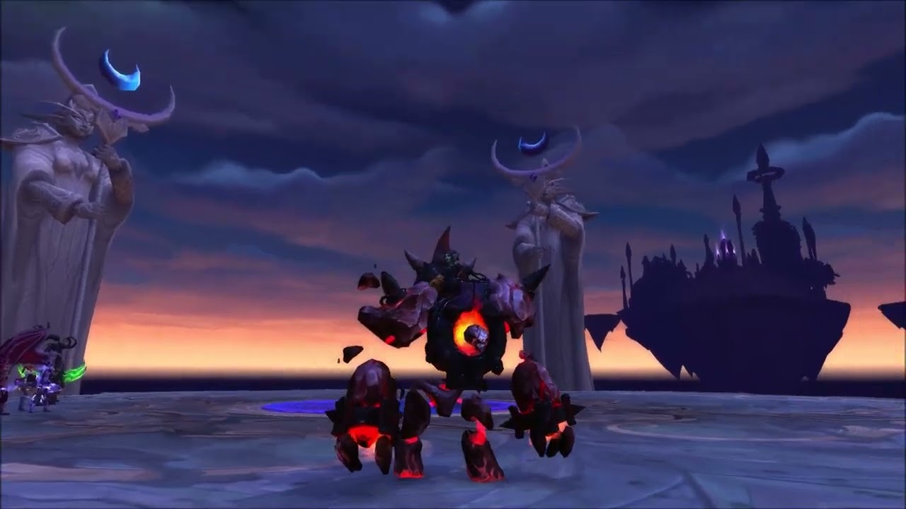Fiendish Hellfire Core - Mount Drop (Mythic Gul'dan) - YouTube