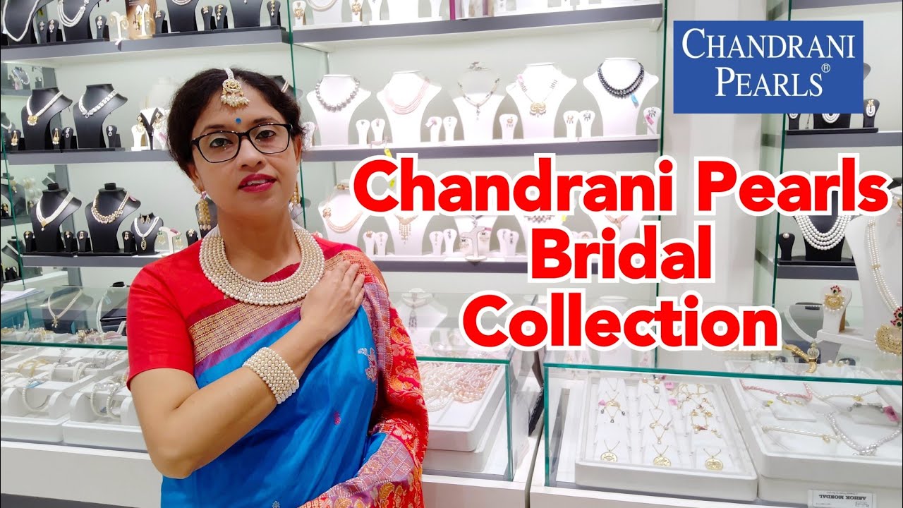Chandrani Pearls Latest Bridal Collection Of Pearl Necklace Sitahar ...