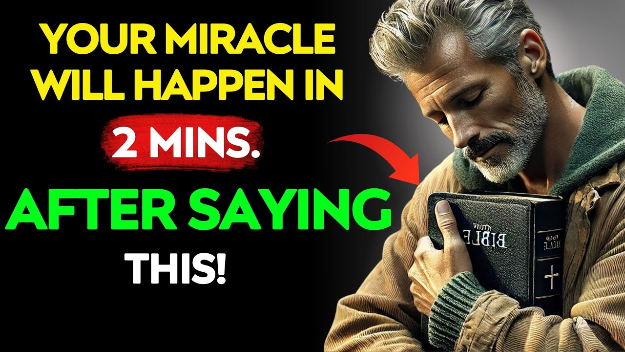 😍God Will Give You A Miracle In 2Minutes After Praying This Powerful ...