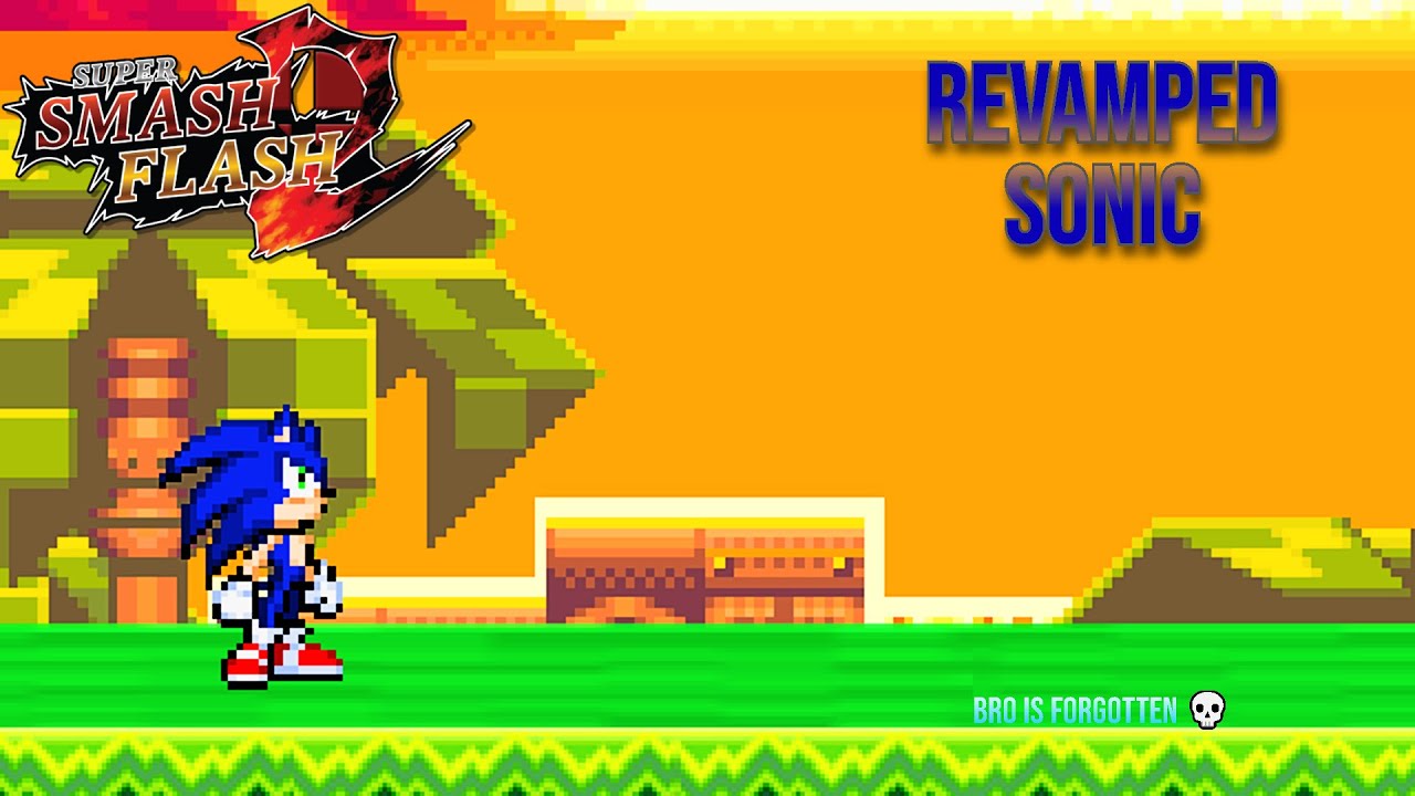 SSF2 Mods: Revamped Sonic - YouTube