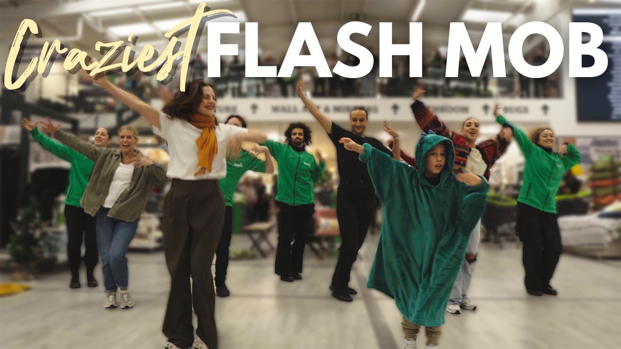 Crazy Flash Mob in Home Store Has Shoppers SHOOK 😱 (featuring the ...