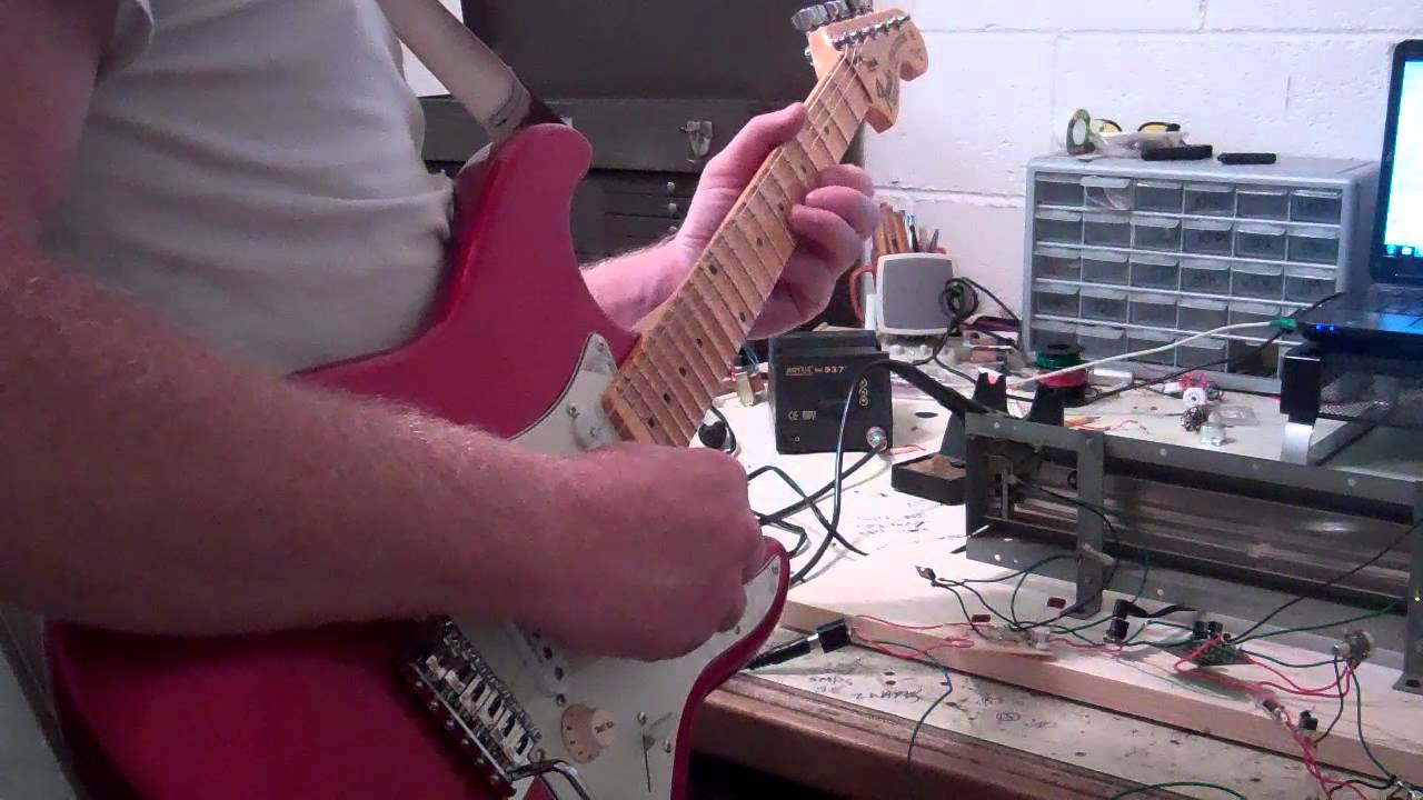 DIY recycled stand alone spring reverb running on 9 volts - YouTube