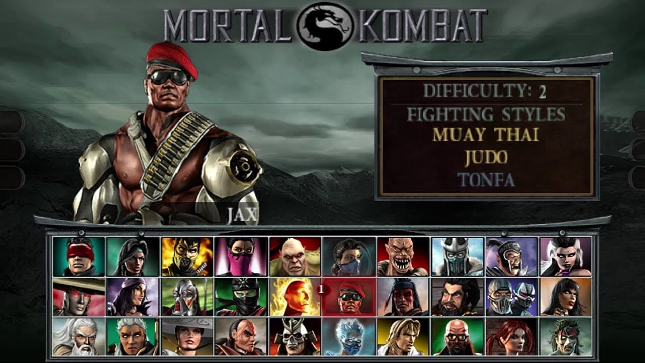 Mortal Kombat: Unchained (PSP) walkthrough - Jax - YouTube
