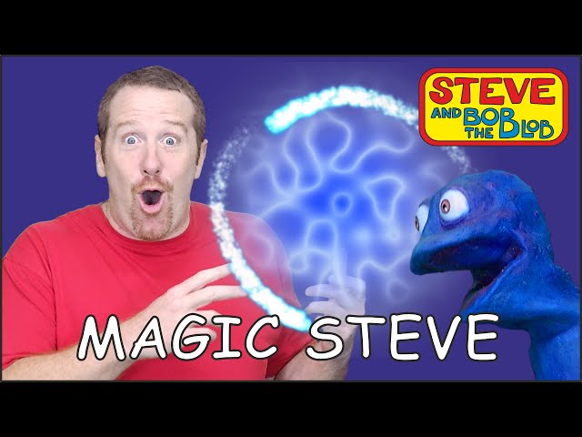Steve and Bob: Magic Surprise From B…: English ESL video lessons