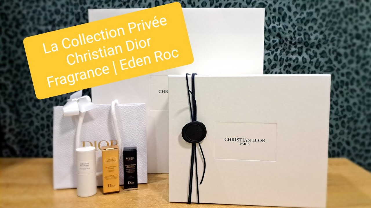 Dior Eden Roc Perfume Unboxing - YouTube