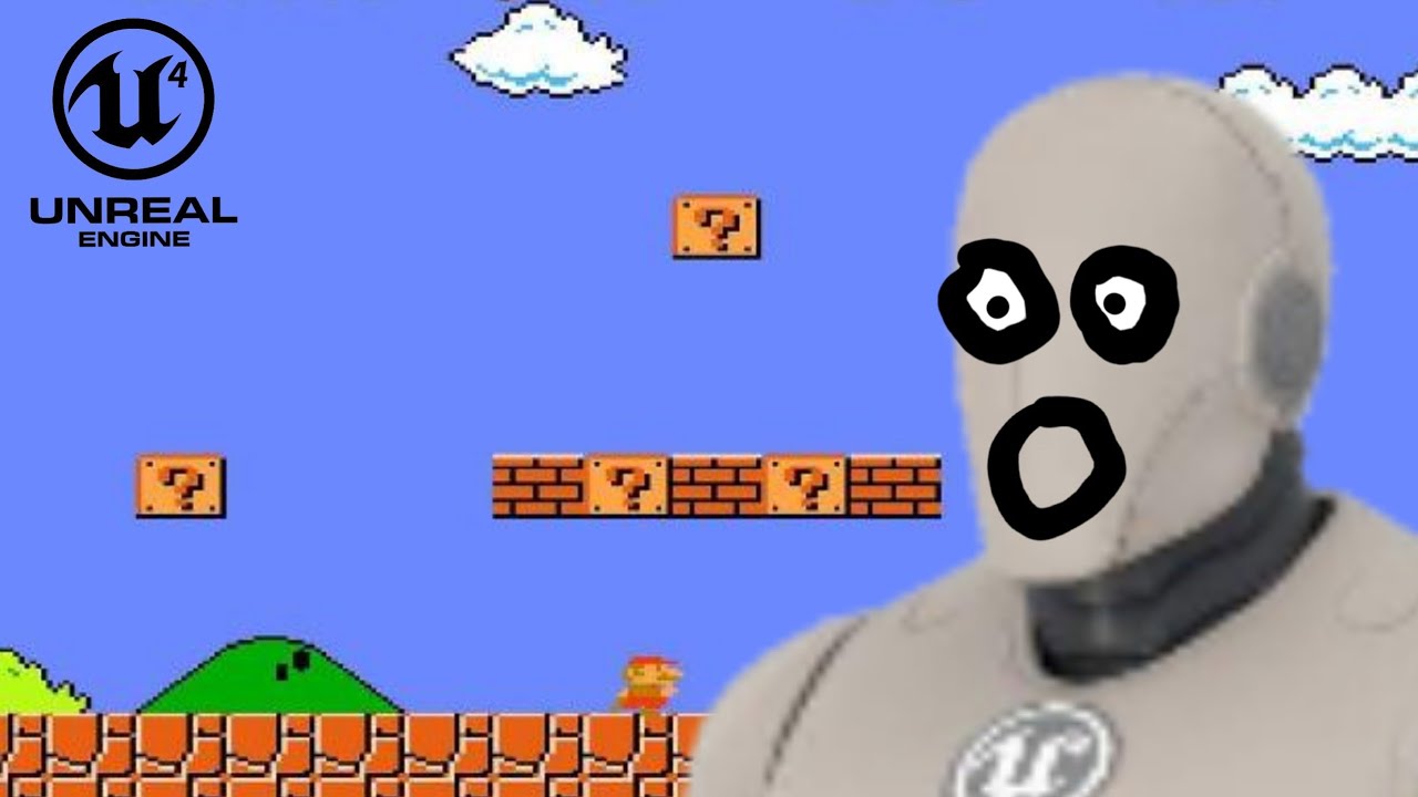 2D Mario in unreal engine in ONLY 30 MINUTES - YouTube
