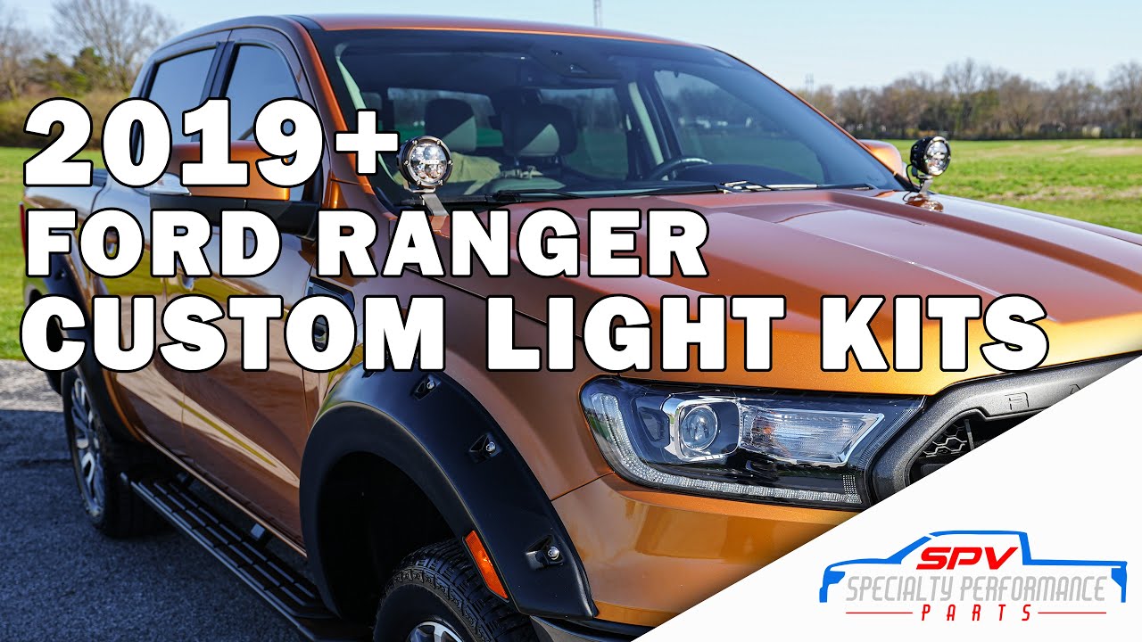 2019+ Ford Ranger Custom Light Kits Available Now Rigid LED 2020 2022 ...
