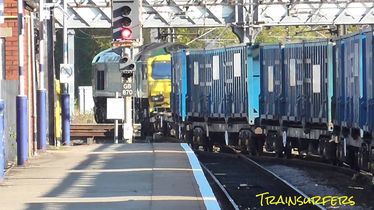 FL Class 66 No. 66506 on 6J34 Runcorn Folly Lane - Brindle Heath ...