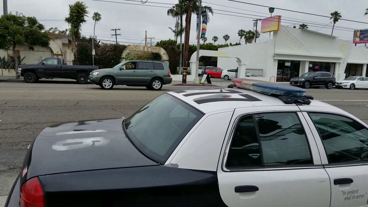 Lapd's ghost Police lapd pacific division venice beach - YouTube