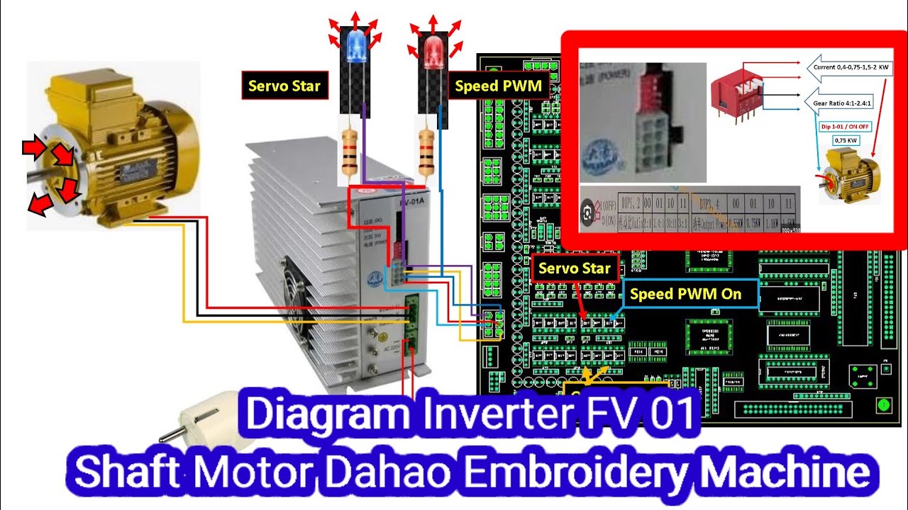 diagram fv 01 inverter dahao - YouTube