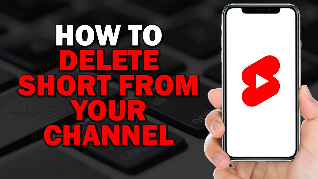 How To Delete A YouTube Short From Your Channel (Easiest Way) - YouTube