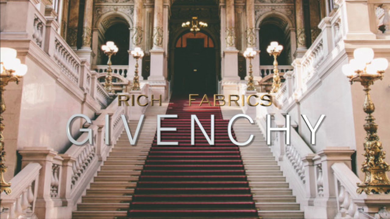 Givenchy By: RICH FABRICS - YouTube