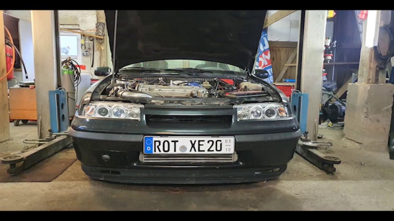Calibra Umbau C20XE auf C20LET - YouTube
