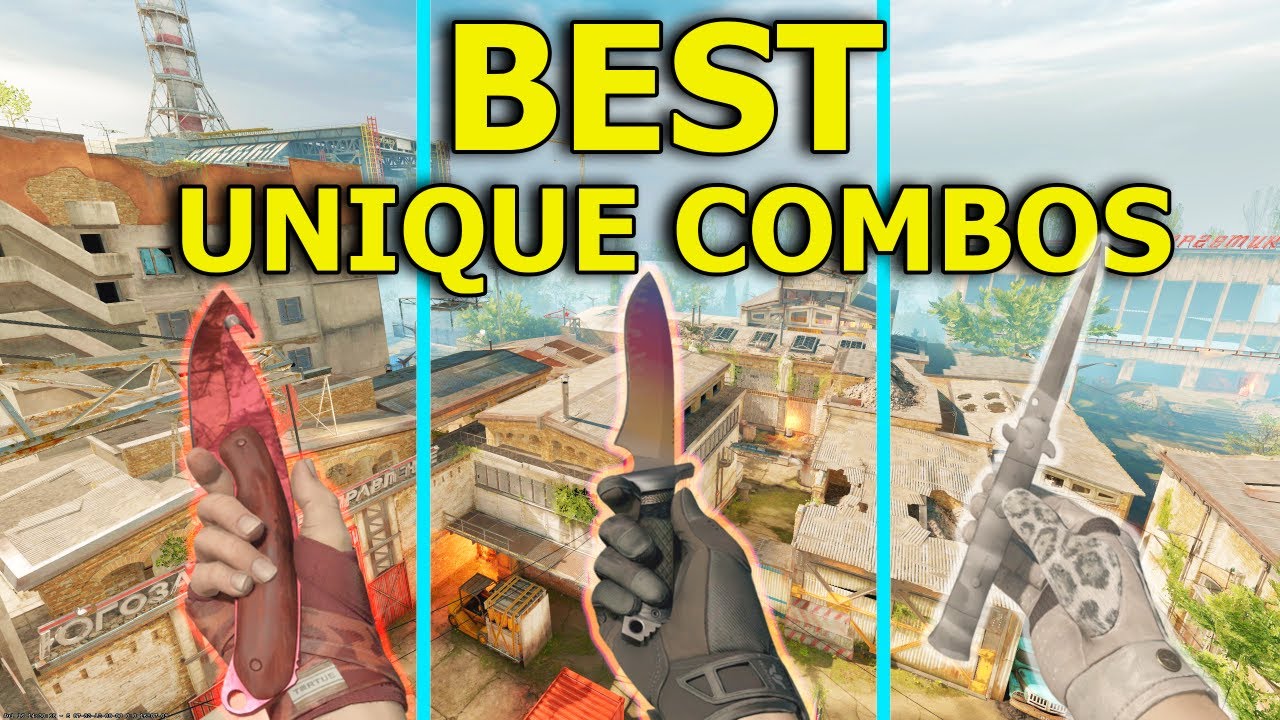 The Best UNIQUE Knife and Glove Combos in CS2 - YouTube
