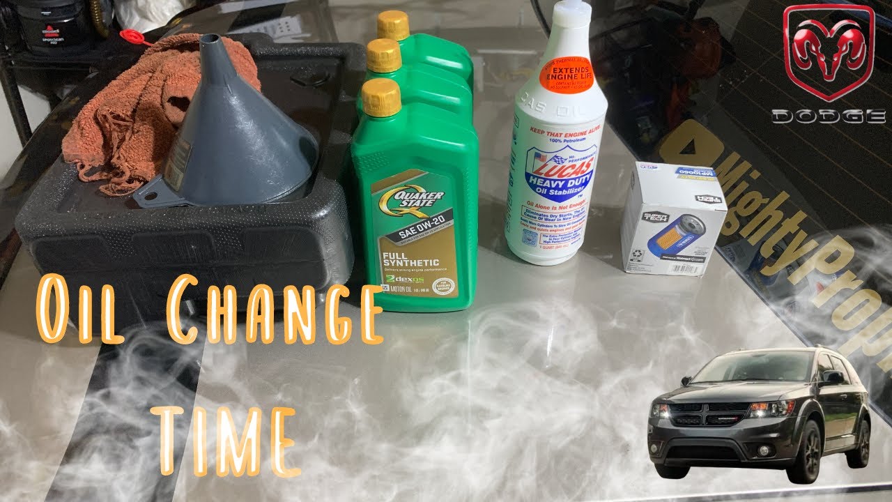 2017 Dodge Journey | How to Change the Oil Yourself - YouTube