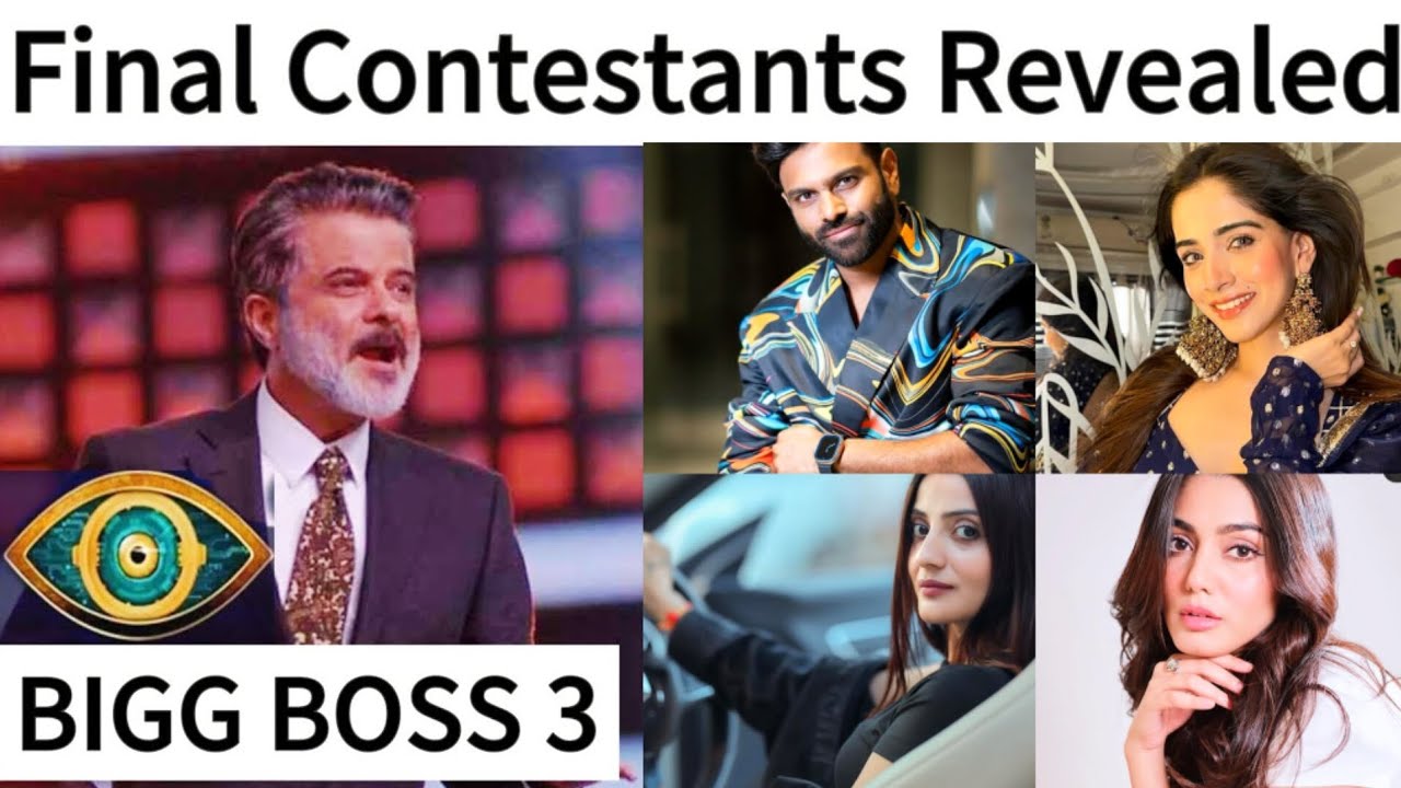 Bigg Boss ott season 3 Meet the Final Contestants and Fact about bigg ...
