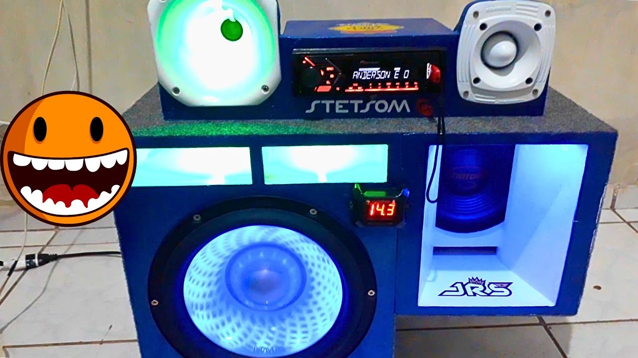 MONTEI UMA CAIXA TRIO COM GRAVE BRAVOX UXP TOCANDO MUITO! modulo banda +DICAS DE SOM - YouTube