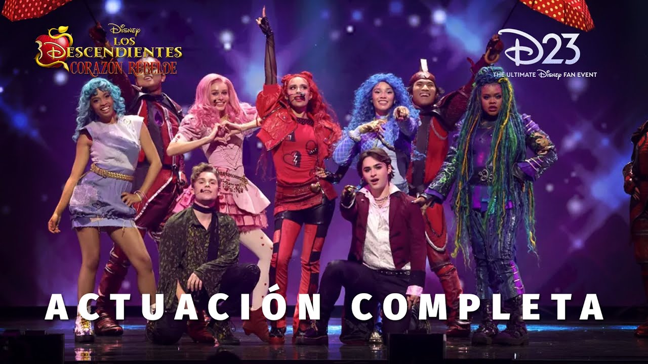 Los Descendientes: Corazón Rebelde | D23 Expo 2024 | Actuación completa ...