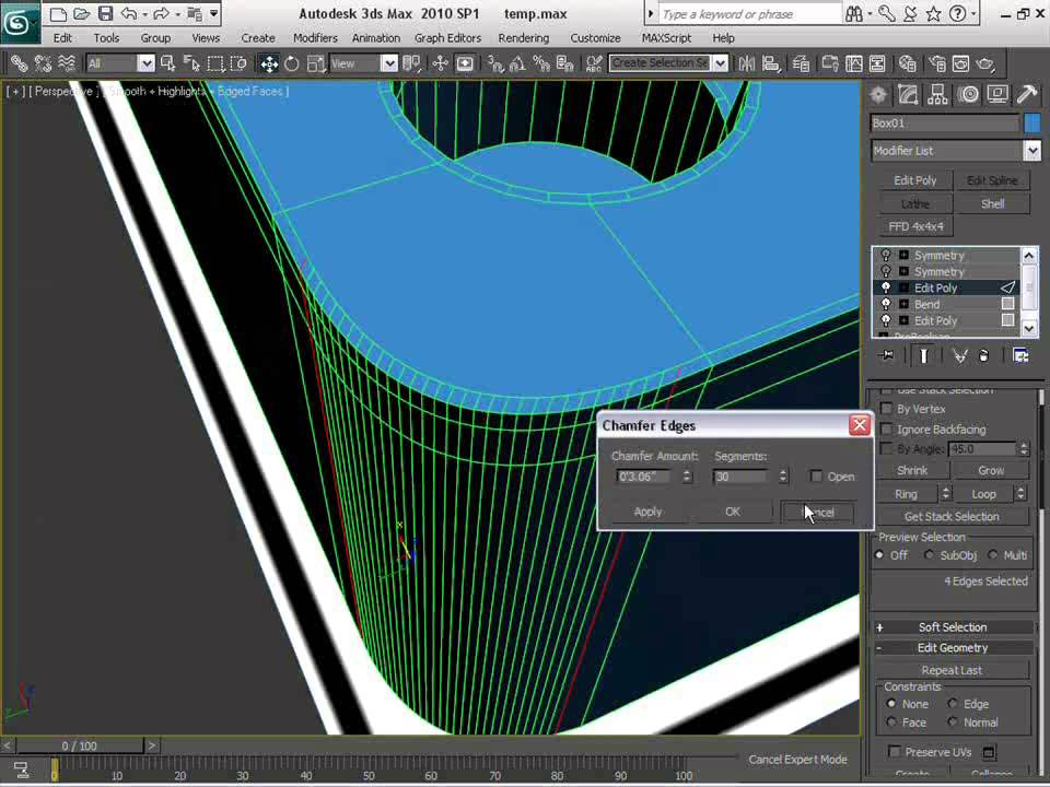 Model and Texture an Accurately Detailed Pool Table in 3ds Max - Day 1b ...