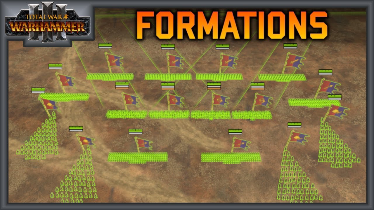 Tactical Guide: Formation Basics - Total War Warhammer 3 - YouTube