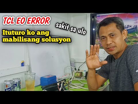 EO ERROR SOLUTION | TCL - YouTube