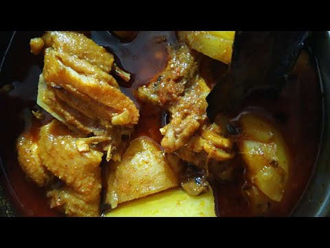 ଦେଶୀ କୁକୁଡ଼ା ଆଳୁ ତରକାରୀ ଦେଶୀ ଶୈଳୀରେ /Desi chicken odia /Desi chicken ...