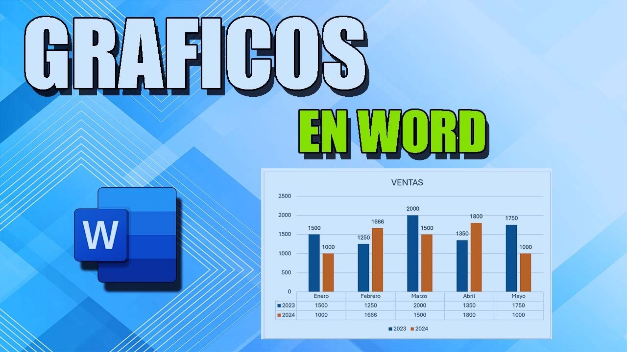Como hacer GRAFICOS en WORD de forma facil y rapida - YouTube