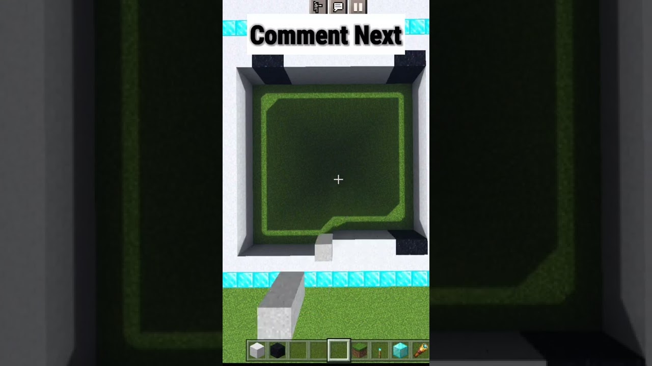 BTS Logo Pixel Art in minecraft #shorts #minecraft #creepy444 #viral # ...