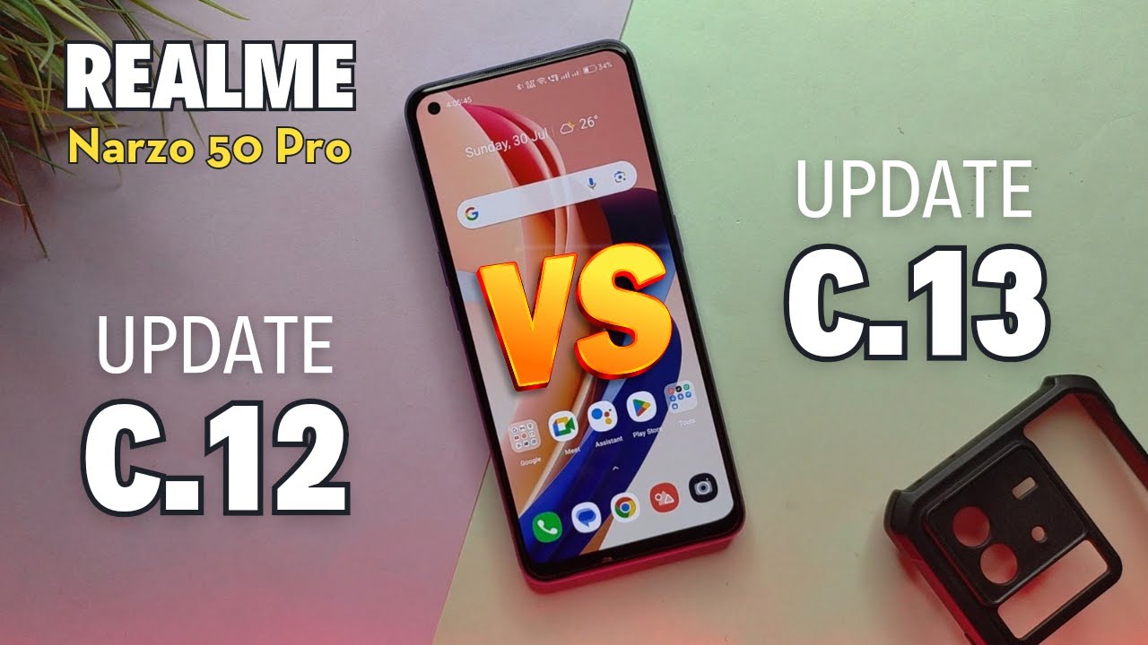 Realme Narzo 50 Pro 5g Update || C12 VS C13 🔥🔥 #realmenarzo50pro5g ...