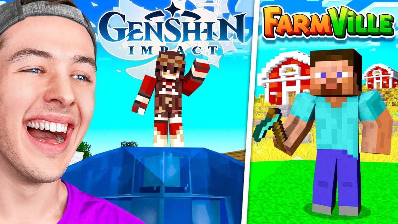 MOBILE GAMES Inside Minecraft! - YouTube