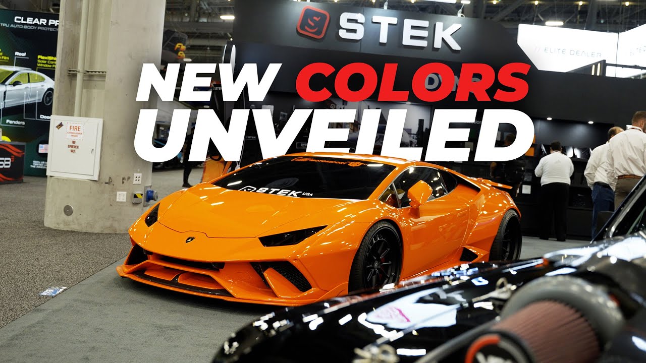 Hot New Colors, Must-see products and more... SEMA 2024 | STEK - YouTube