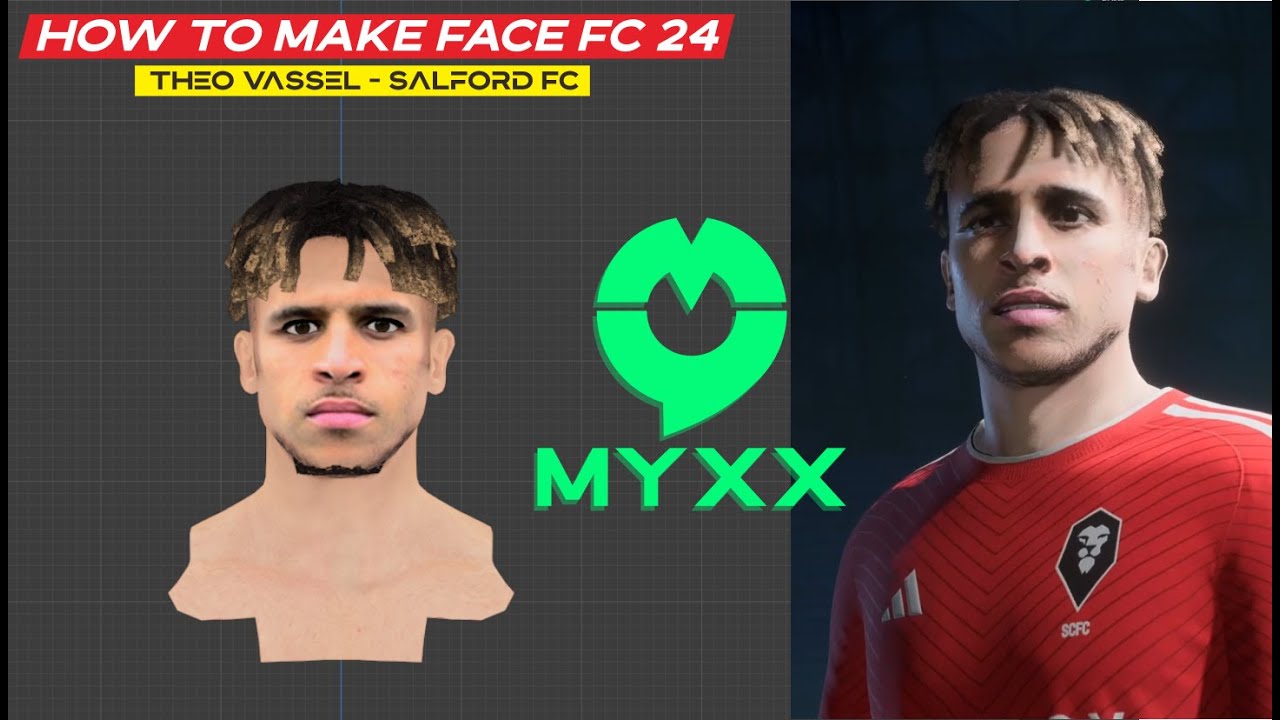 How to create own face FC 24 Part 1 - YouTube