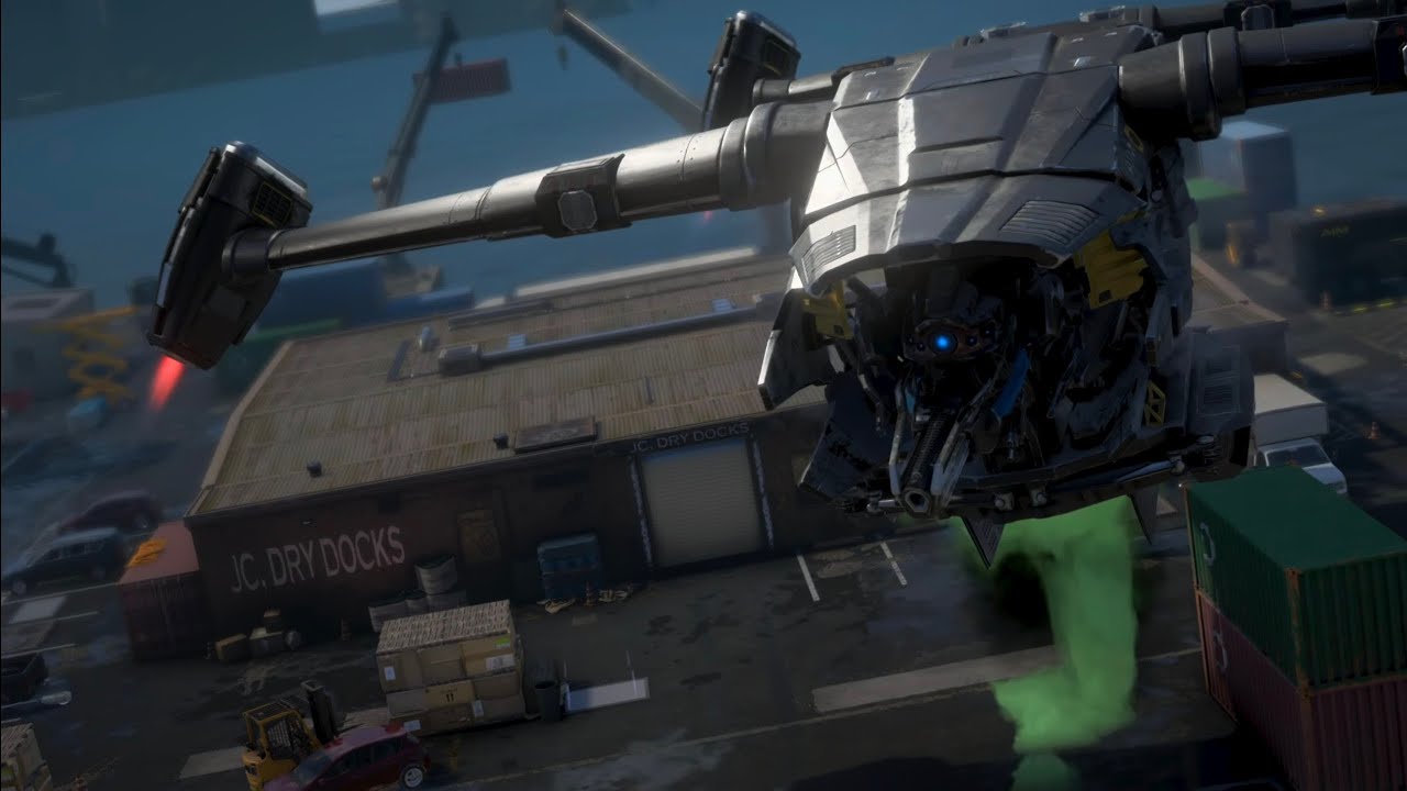 Marvel's Avengers Taking on AIM Warship - YouTube