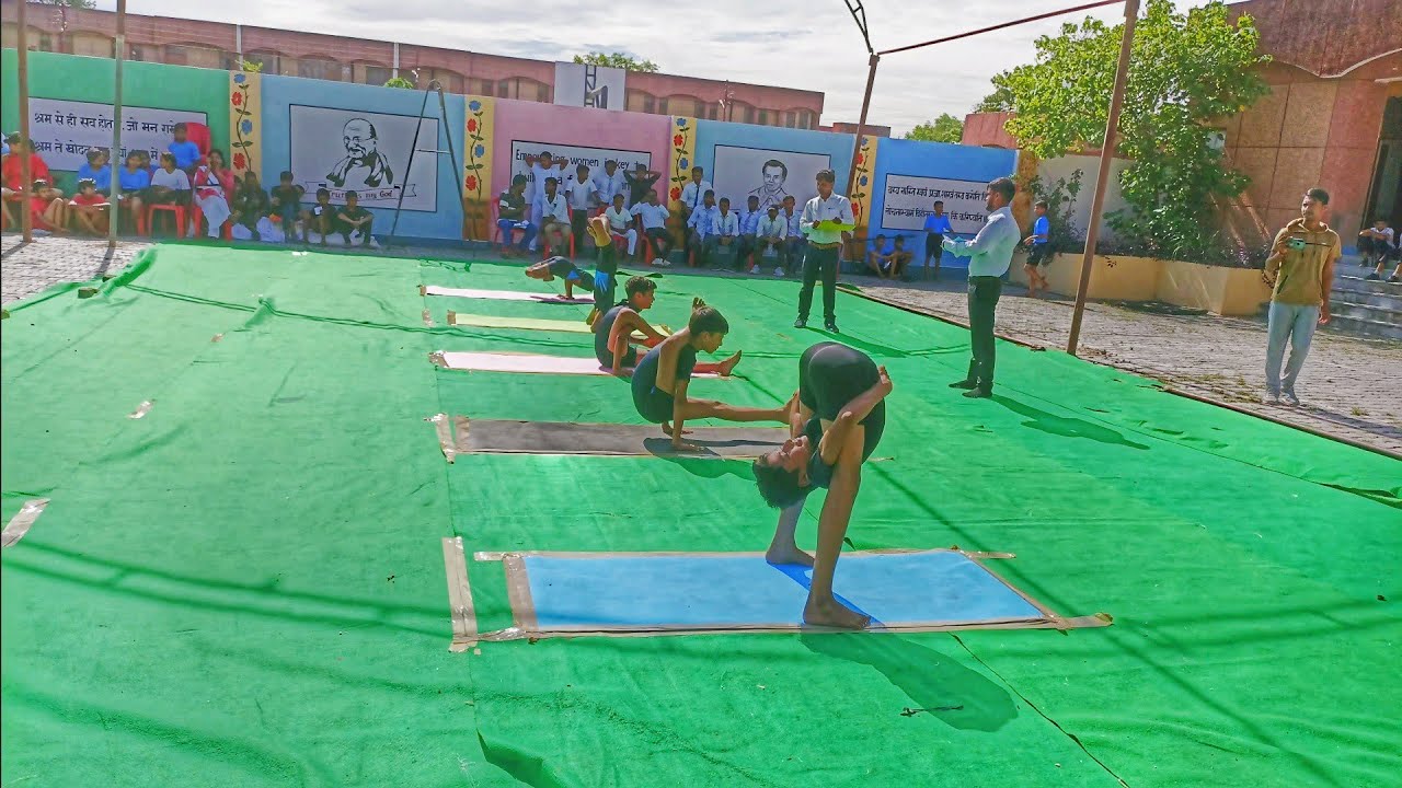 Jnv Shrawasti Regional Yoga meet- 2022 || By - Lucknow- B Boy's group ...