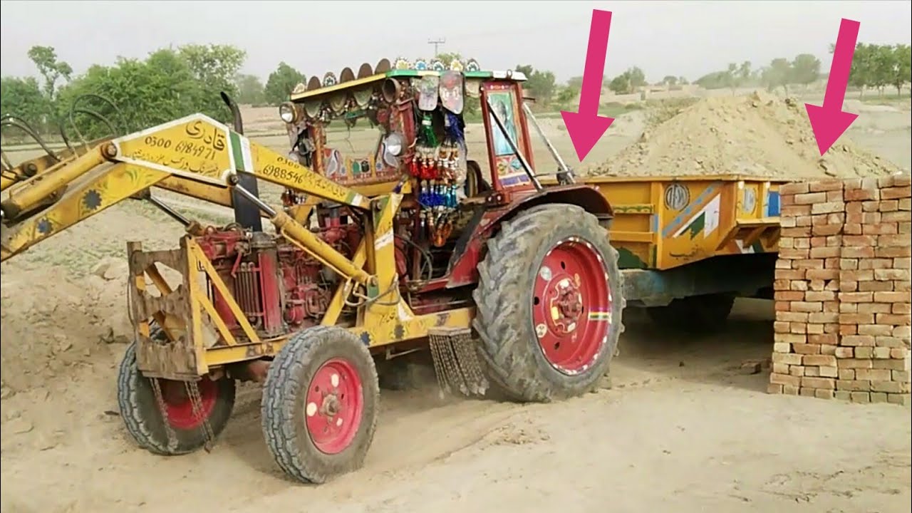 Power show Belarus 510 tractor | loading to unloading complete video ...