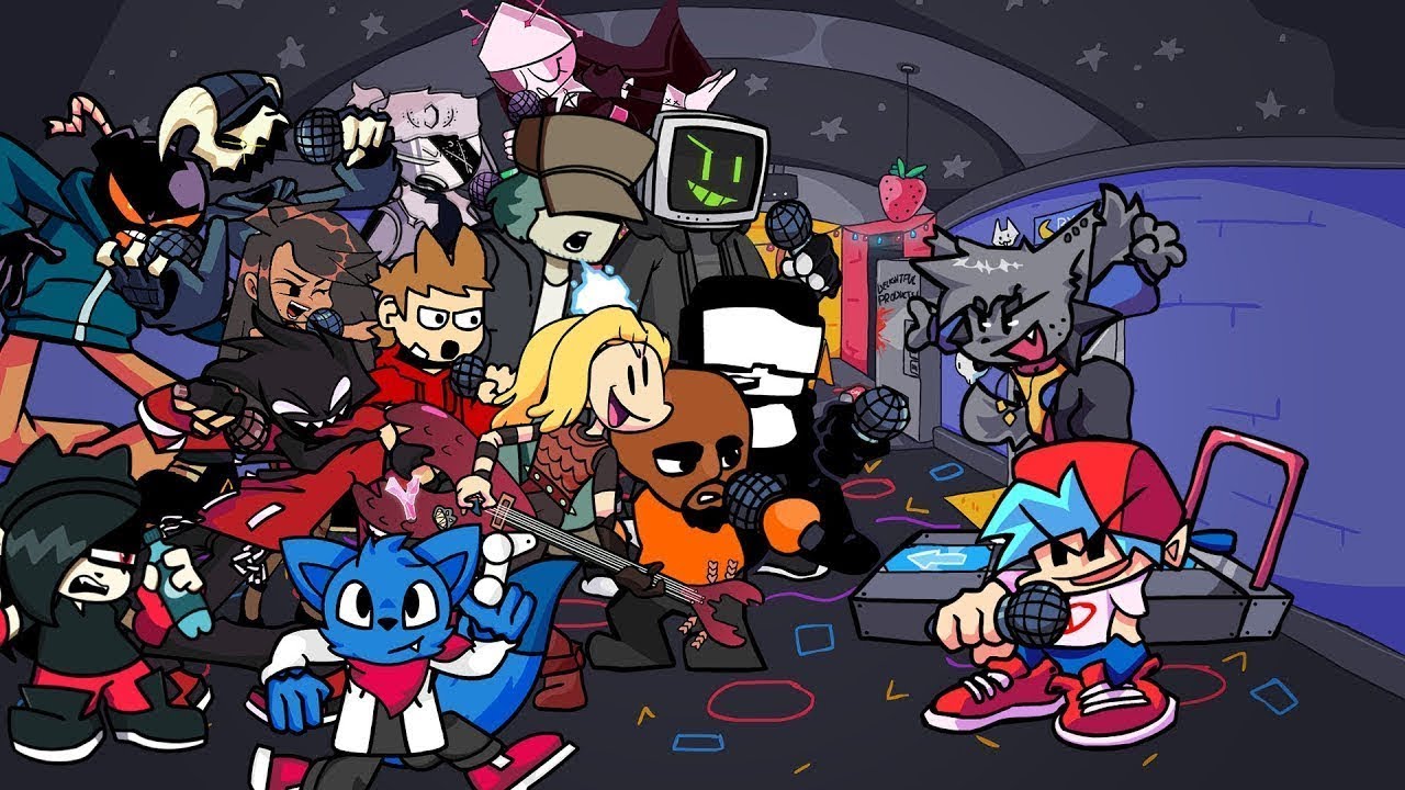 FNF Fourth Wall But Different Characters Sing It Everyone Sings Fourth ...