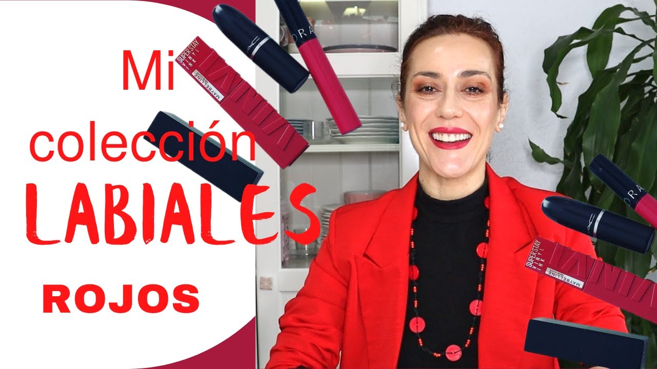 Mi Colección de labiales ROJOS favoritos | MAC, YSL, Nars,.... - YouTube