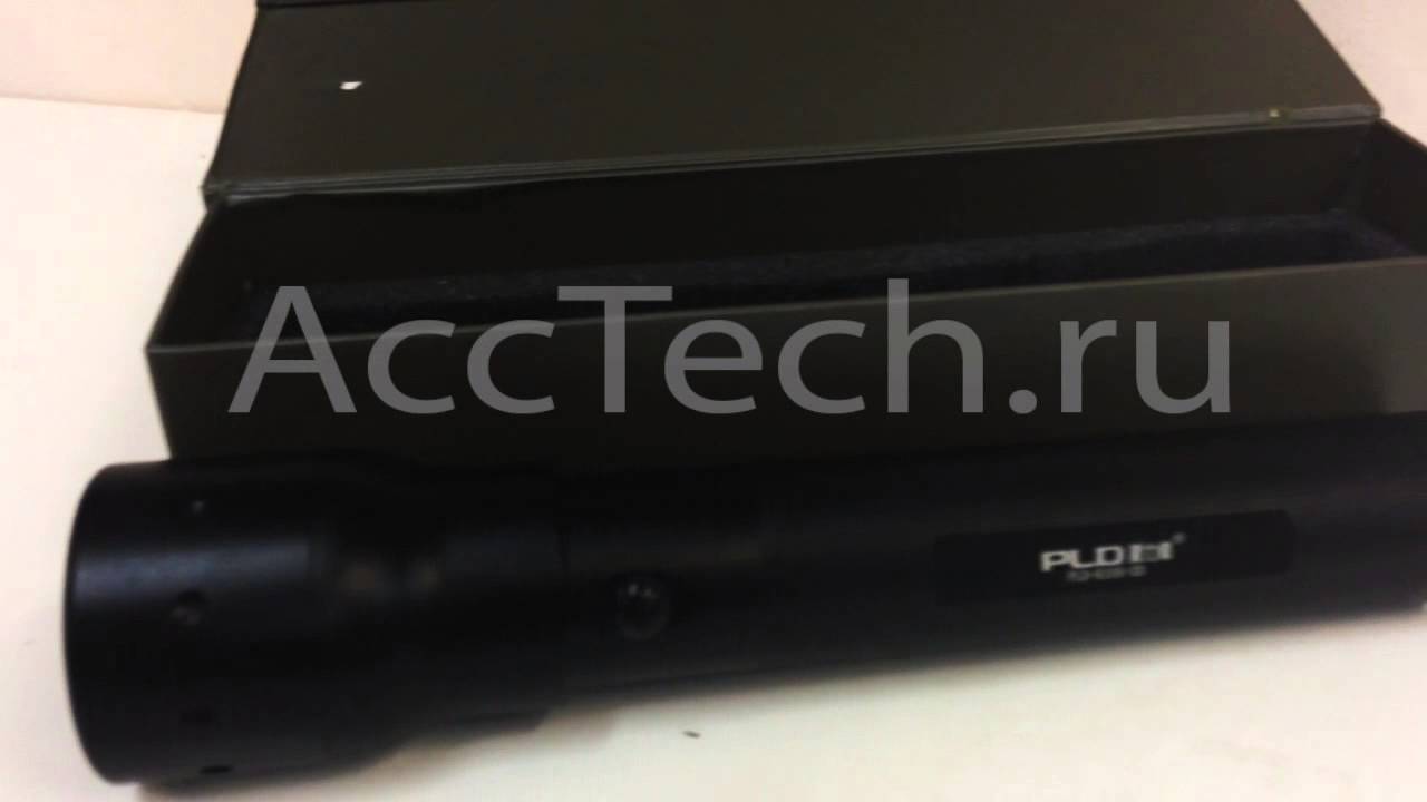 Светодиодный фонарь на батарейках Pailide K105-2D - YouTube