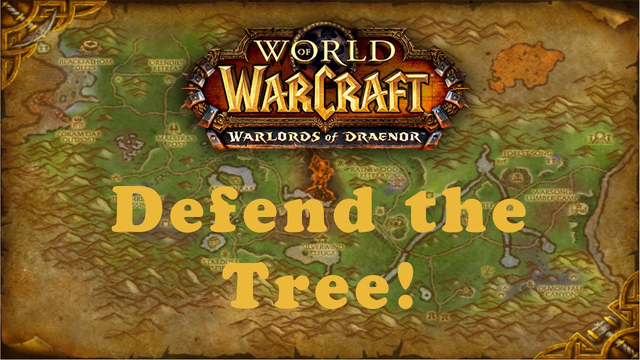 World of Warcraft Quest: Defend the Tree! (Alliance) - YouTube