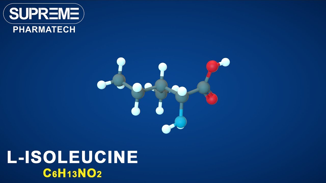 L-Isoleucine | C6H13NO2 | 3D molecule - YouTube