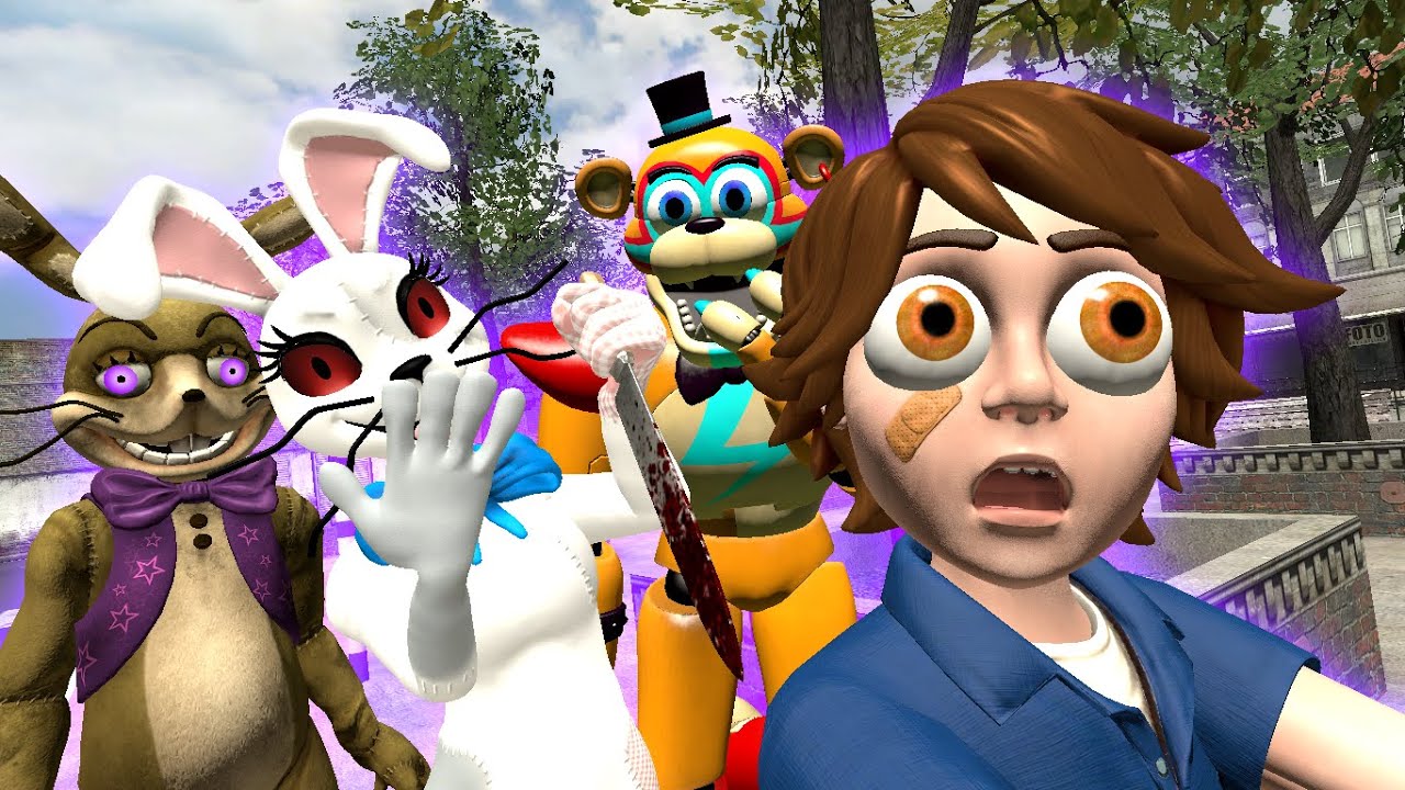 Vanny Try's To Kill Gregory!!! (Gmod FNaF RP) - YouTube