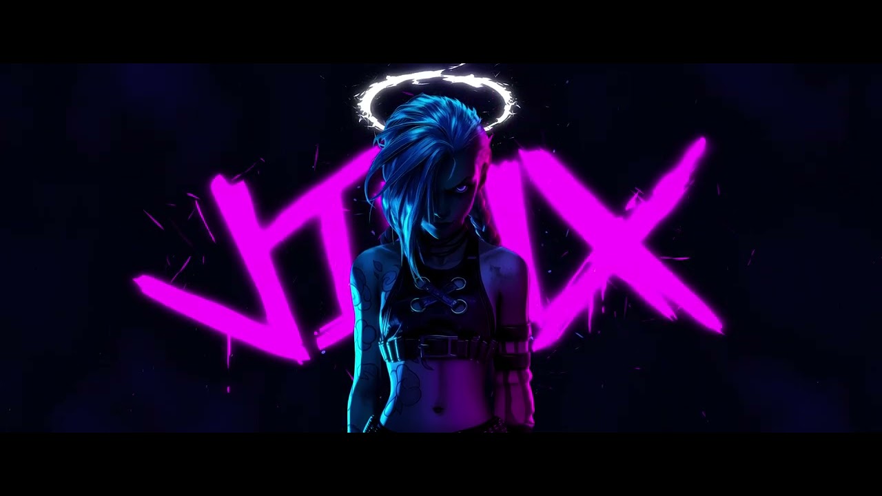 Ender Jinx Neon (Arcane) WUHD (4K) - YouTube