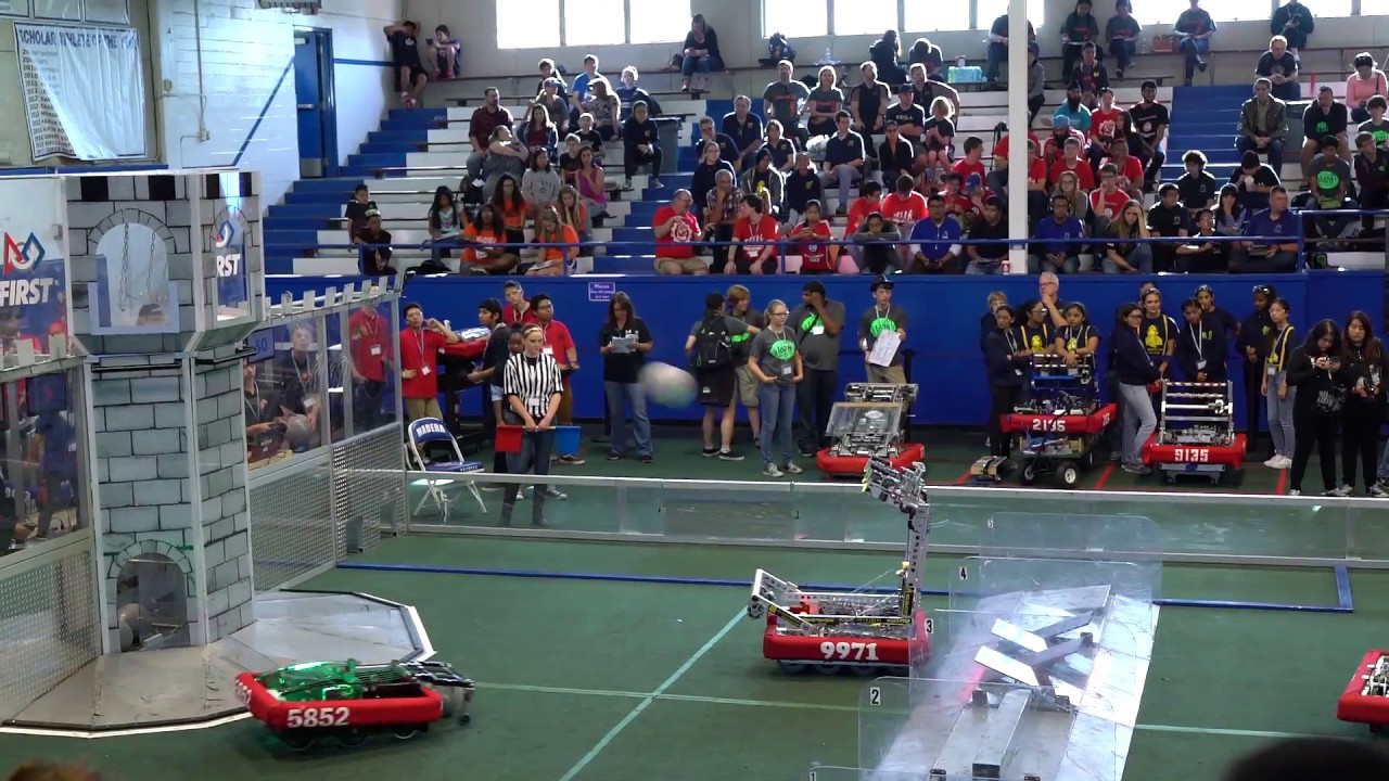 2016 Madtown QF1-2 (robot #971): FRC Team #971 Spartan Robotics - YouTube