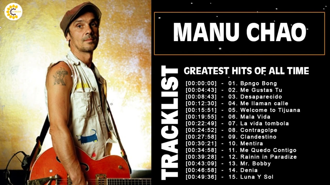 Manu Chao Best Of Full Album Les meilleures chansons de Manu Chao - YouTube