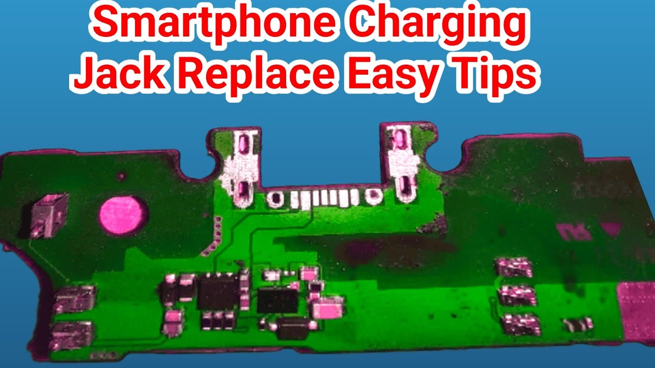 SMARTPHONE CHARGING JACK REPLACE || MOBILE PHONE REPAIRING TIPS🤔 # ...