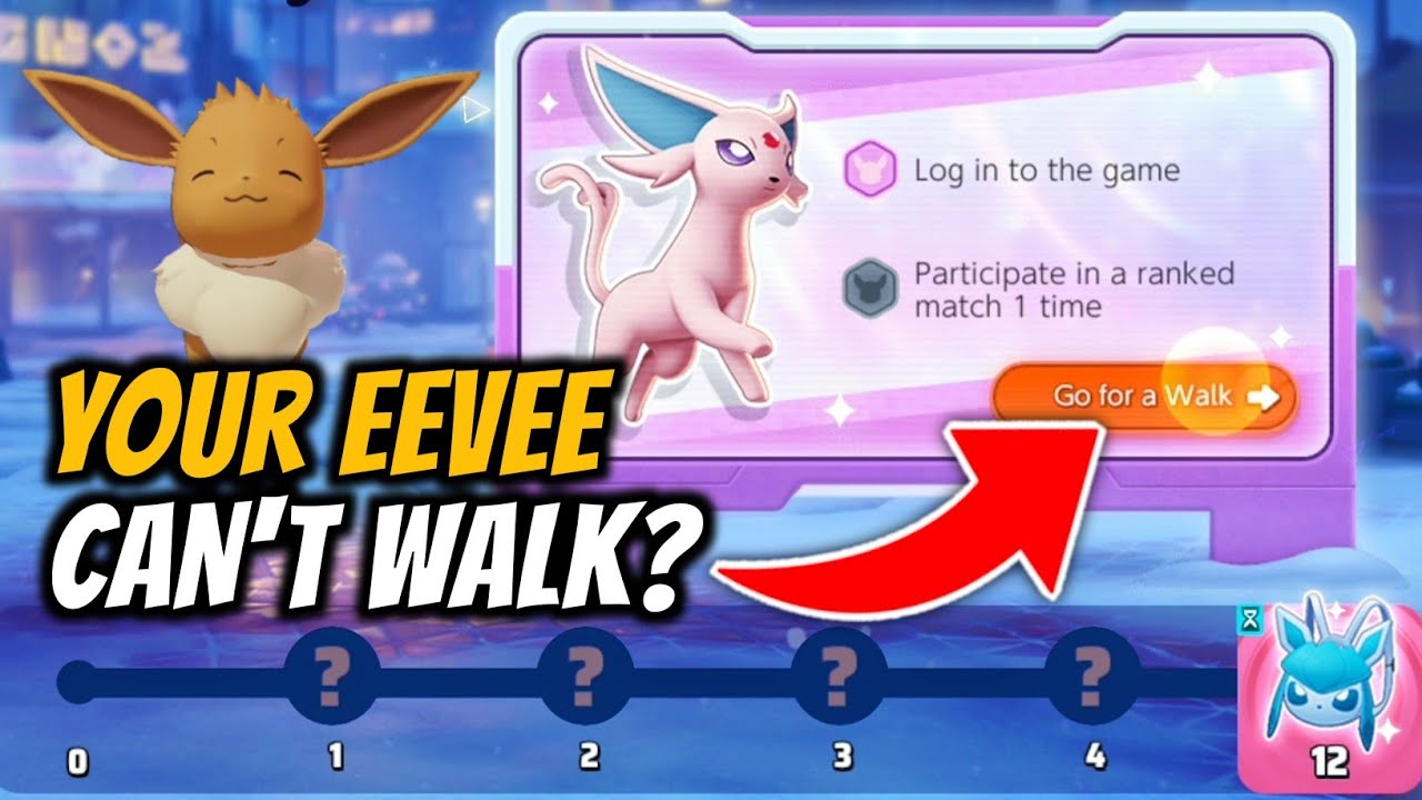 Fixing the Eevee Walk Event issue - Pokémon Unite - YouTube