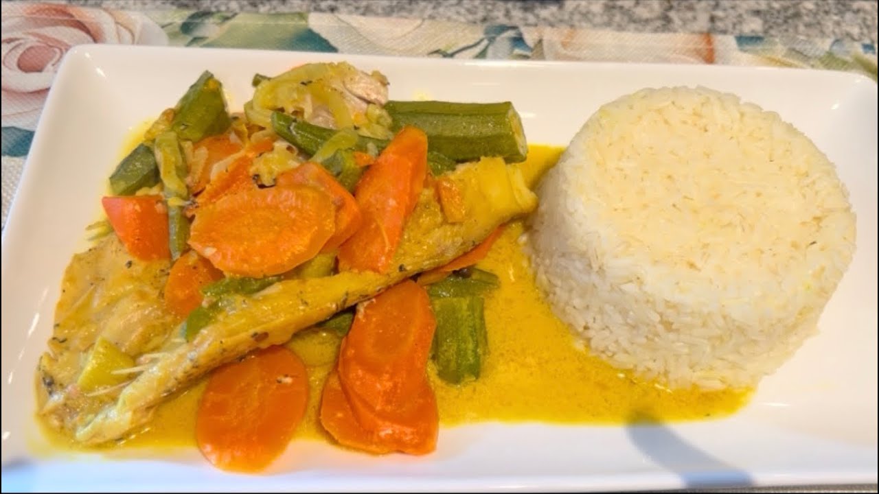 Curry Slice Fish with Rice!! - YouTube
