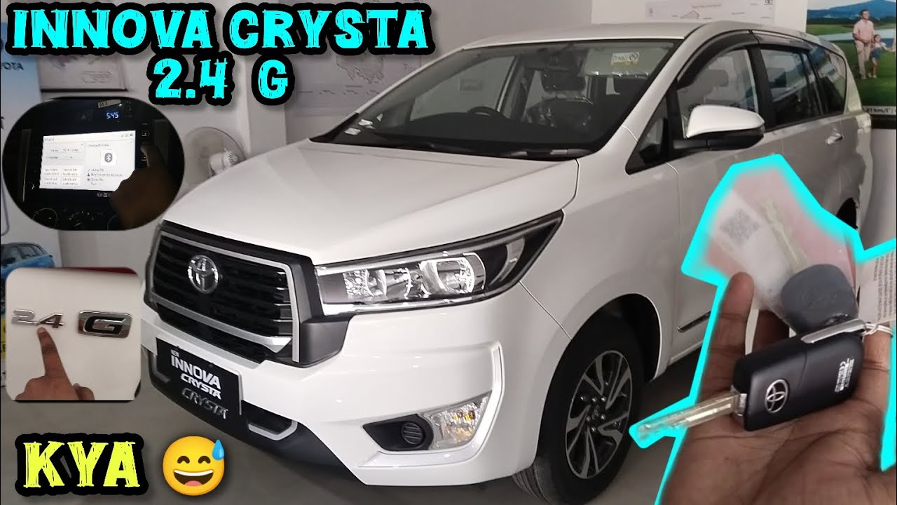 @YashneetRao Toyota Crystal Innova 2.4 G 7Start 😱 kiya hai bhai ...